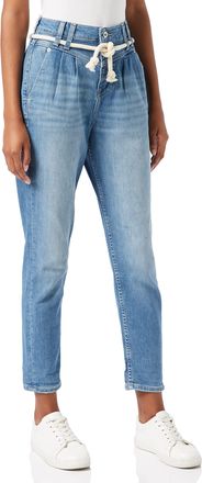 Mustang Jeans Damen Moms Jeans, Mittelblau 312, 32W / 32L