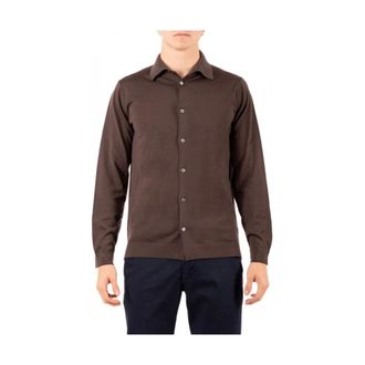 FILIPPO DE LAURENTIIS Herren, Shirts, Braun, MGr&ouml;&szlig;e