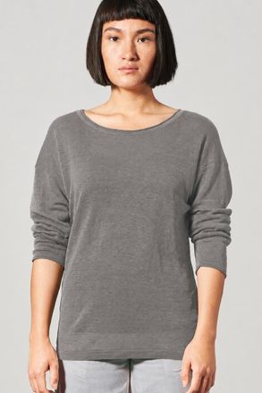Hempage Hempage Damen vegan Pullover Airy Taupe