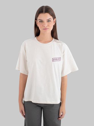 Hurley Hurley Boxifit Island T-Shirt bone