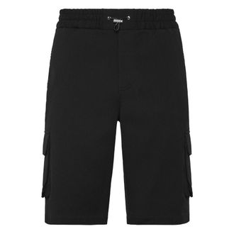 Philipp Plein Cargo Shorts Racing Club - - Shorts - Herren - Schwarzk - 4XL