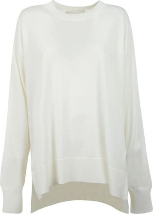 Ami Femme, Pulls, Blanc, Taille: 38 FR Ami De Coeur Sweater