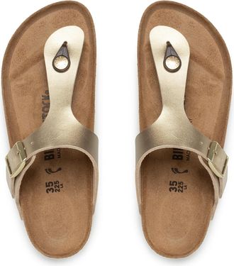 Birkenstock Zehentrenner Birkenstock Gizeh Bs 1016109 Goldfarben