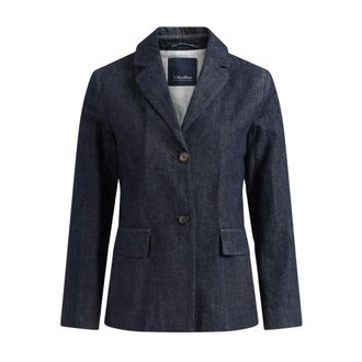 Max Mara Femme, Vestes, Bleu, Taille: 40 FR Smmleone Denim Jacket