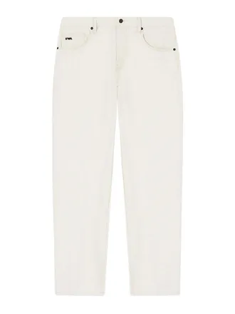 Emporio Armani Straight Leg Jeans - Wei&szlig;