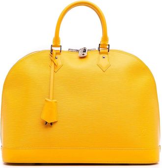 Louis Vuitton Crossbody Bags - Epi Alma GM - Gr. unisize - in Gelb - f&uuml;r Damen