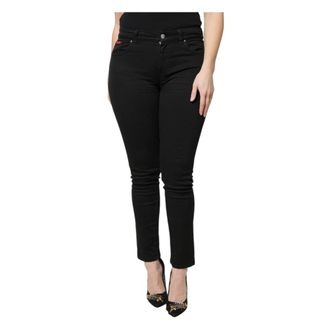 Dolce & Gabbana Damen, Jeans, Schwarzk, SGr&ouml;&szlig;e