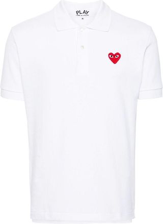 Comme Des Garçons Poloshirt - Weiß