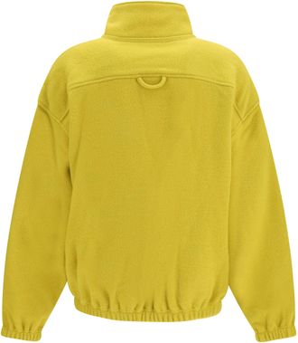 Rier Womens Polar High-Neck Zip Jacket Wax Fleece Wool Ovis Aries Knitwear Sweater