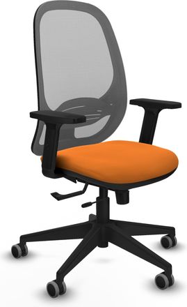 Piqueras y Crespo Cilanco B&uuml;rostuhl mit 2D-Armlehnen, h&ouml;henverstellbare Lendenwirbelst&uuml;tze, ausgestattet mit Syncro/Traslack und Schneideschaum, mit Rollen von 65 mm, P