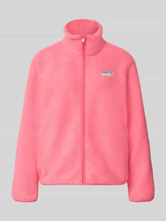 Only Regular Fit Fleecejacke mit Rei&szlig;verschluss Modell EVA