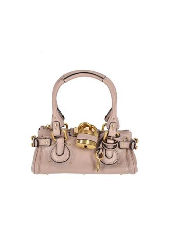 Chlo&eacute; Crossbody Bags - Pink Hammered Buffalo Leather Shoulder Bag - Gr. unisize - in Rosa - f&uuml;r Damen