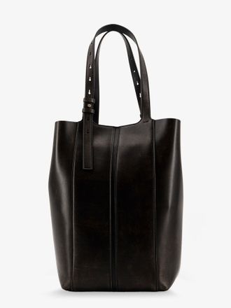 Golden Goose Womens Vintage Leather Shoulder Bag Black Lining: Cow