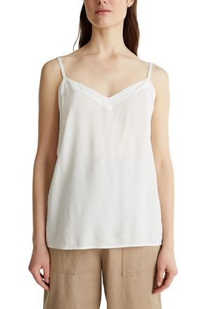 Esprit Damen 030EE1F320 Bluse, Off White (110), 34