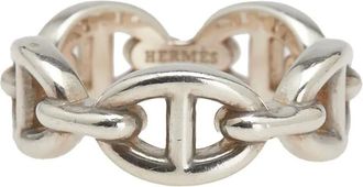 Hermès bague Chaine dAncre en argent sterling (2000-2020)