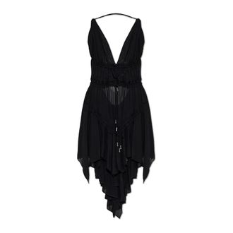 Dsquared2 Kleid mit offenem R&uuml;cken - - Dresses - Damen - Schwarzk - M