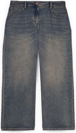 Fiorella Rubino Femme, Jeans, Bleu, Taille: 52 FR Cropped Jeans