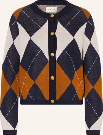 GANT Strickjacke blau