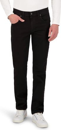 Pioneer Authentic Jeans Herren Freizeithose Rando | Männer Stoffhose | Regular Fit | Raw/Unwashed Washed | Black Black raw 6744 9800 | 34W - 32L