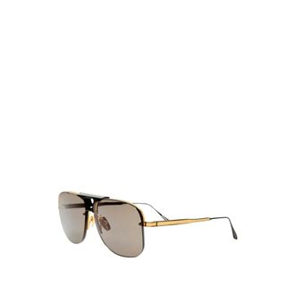 Linda Farrow Skye Lunettes de Soleil - unisex - Accessoires - Noir - Taille: 63 MM