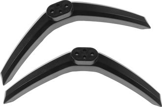 Pretyzoom TV St&auml;nderf&uuml;&szlig;e Ersatz 1 Paar mit Rutschfesten Pads Stabile TV Halterungsbeine aus Robustem Material f&uuml;r 43 Zoll Flachbildschirm Einfache Montage Tisch