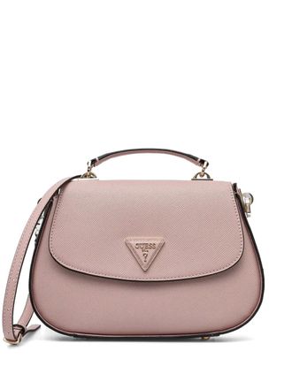 Guess Co sac à main à patch logo - Rose