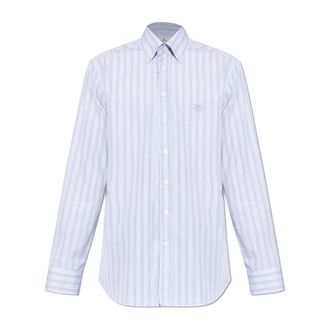 Etro Homme, Chemises, Multicolore, Taille: M Striped Cotton Jacquard Shirt
