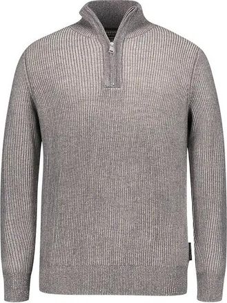 Marc O'Polo Herren Pullover grau unifarben