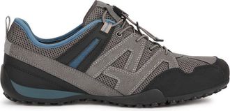 Geox Jungen Uomo Snake C Sneaker, Stone Avio, 39 EU