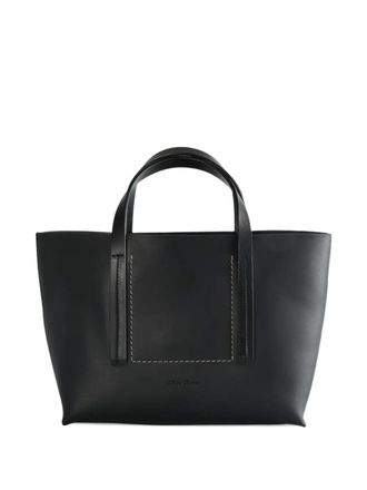 Rick Owens leather tote bag - Noir