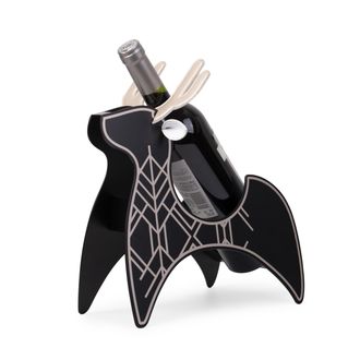 Zuny Zuny, Weinregal, nordische Tanne (Rentier) Schwarz + Perlgold