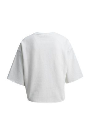 Smith & Soul Sweatshirt mit kurzen &Auml;rmeln, gestickter Logoschriftzug