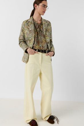 Gerard Darel Jean droit et large - AELINA - Jaune