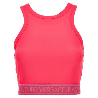 Versace Jeans Couture Fuchsia Top f&uuml;r Frauen - - Tops - Damen - Rosa - XS