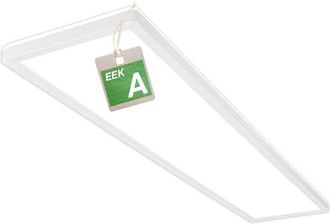 Briloner LED Deckenleuchte Effizienzklasse A, 98cm, ca. 50.000h Licht, 21W bei 4800lm, LED Panel flach, helle energiesparende Deckenlampe Wohnzimmer, K&uuml;chenlam