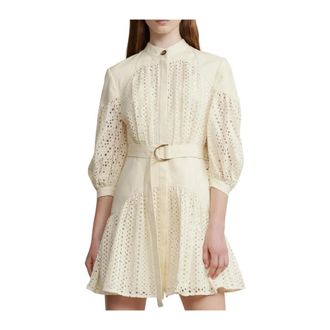 Acler Damen, Kleider, Weiß, 3XLGröße