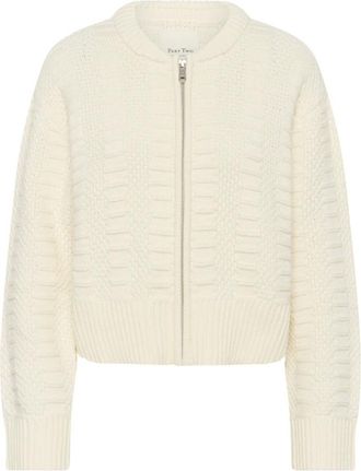 Part Two Femme, Pulls, Blanc, Taille: 40 FR Cardigans