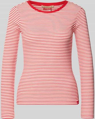 Smith & Soul Longsleeve in Ripp-Optik mit Rundhalsausschnitt