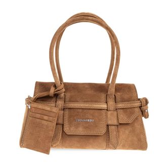 Dsquared2 Femme, Sacs, Brun, Taille: ONE Size Twin Shopper Bag