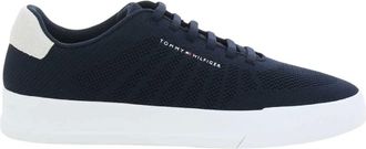 Tommy Hilfiger Homme, Chaussures, Bleu, Taille: 46 EU TH Court Knit