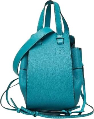 Loewe Sac Mini Hammock Pre-owned - Femme - Pre-owned - Bleu - Taille: ONE Size