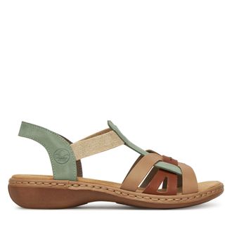 Rieker Sandalen Rieker 65918-52 Gr&uuml;n