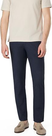 Gardeur Herren Hose blau Baumwoll-Stretch