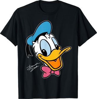Disney Donald Duck Big Face Retro Character Trip Matching T-Shirt