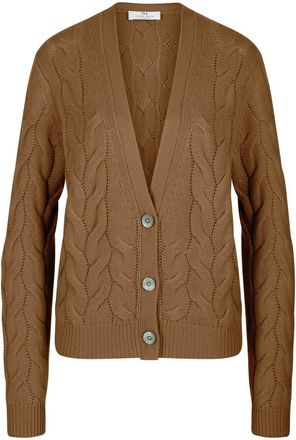 Peter Hahn Strickjacke Peter Hahn Cashmere braun