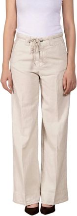 Mason's Femme, Pantalons, Beige, Taille: 46 FR New York Chino