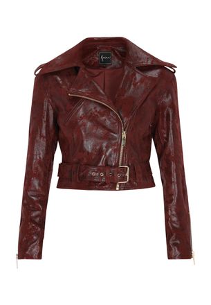 Faina Jacke Frauen Burgund