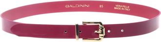 Baldinini Femme, Accessoires, Rose, Taille: 95 CM Ceinture Vernie