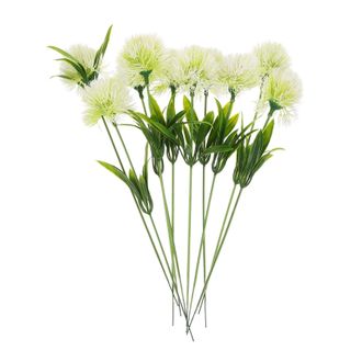 Pretyzoom 10 Stück Künstliche Löwenzahnblüten Deko Langlebige Simulierte Blumen Für Wohnraum Party Und Hochzeit Realistische Nachbildung Pflegeleicht Und Formst