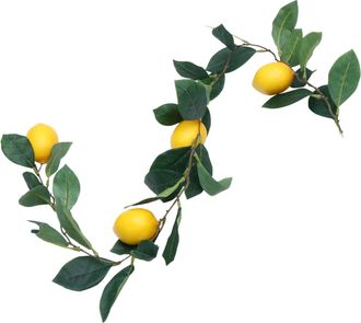 SOLUSTRE Realistischer Zitronenanhänger Einzigartiges Design Für Die Dekoration Von Zuhause Und Restaurants